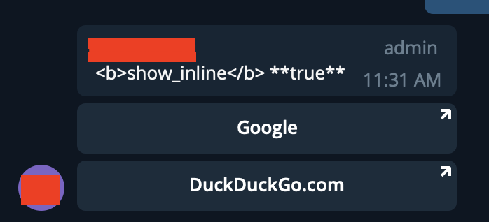 Unable to use Markdown style in reply with inlineButtons · Issue #720 · telegraf/telegraf · GitHub