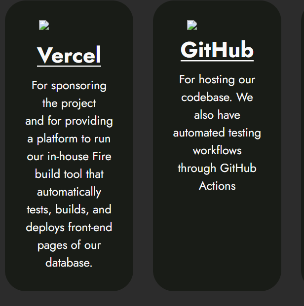 Formatting 'Thanks to' section of the website · Issue #9 · openAOD/Central · GitHub