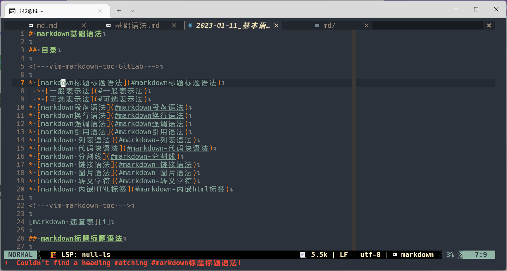 Bug: Follow link anchor doesn't work · Issue #122 · jakewvincent/mkdnflow.nvim · GitHub