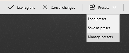 Remove a Region Preset · Issue #397 · digitalcreations/MaxTo · GitHub