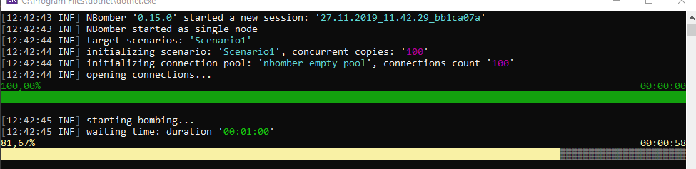 Scenario duration is not consistent with actual duration · Issue #172 · PragmaticFlow/NBomber ...