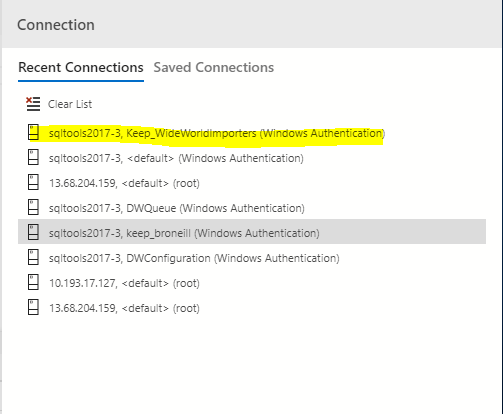 Recent connection list keeps adding connections · Issue #3569 ...