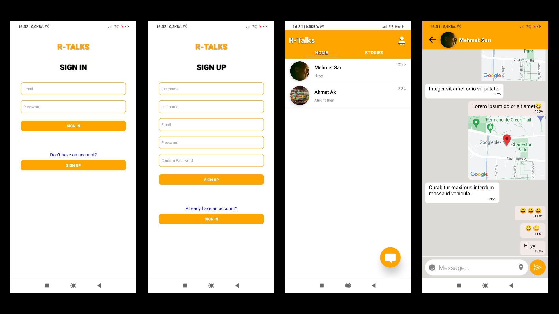 GitHub - FurkanGundogan/RTalk-ChatApp-ReactNative: Final Project - Akbank React Native Bootcamp