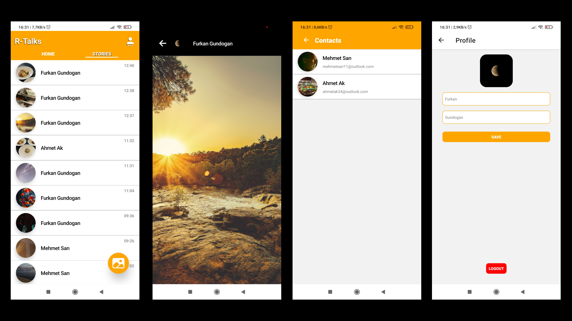 GitHub - FurkanGundogan/RTalk-ChatApp-ReactNative: Final Project - Akbank React Native Bootcamp