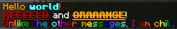 GitHub - Giopav/VanillaChat: Minecraft plugin | Colors player-sent chat ...