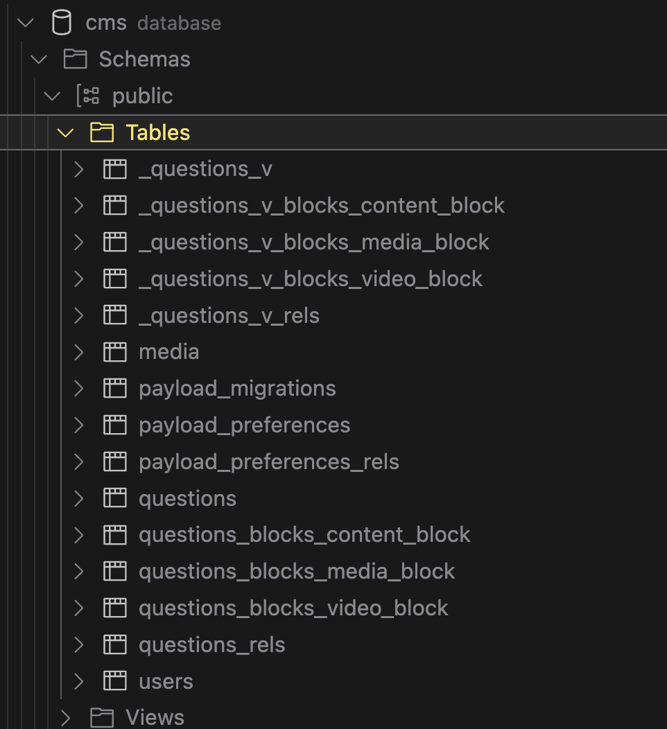 Postgres: Collections list page in admin UI cannot fetch data in prod ...