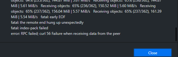 Github cloning repository "remote end hung up unexpectedly" · Issue #6158 · desktop/desktop · GitHub