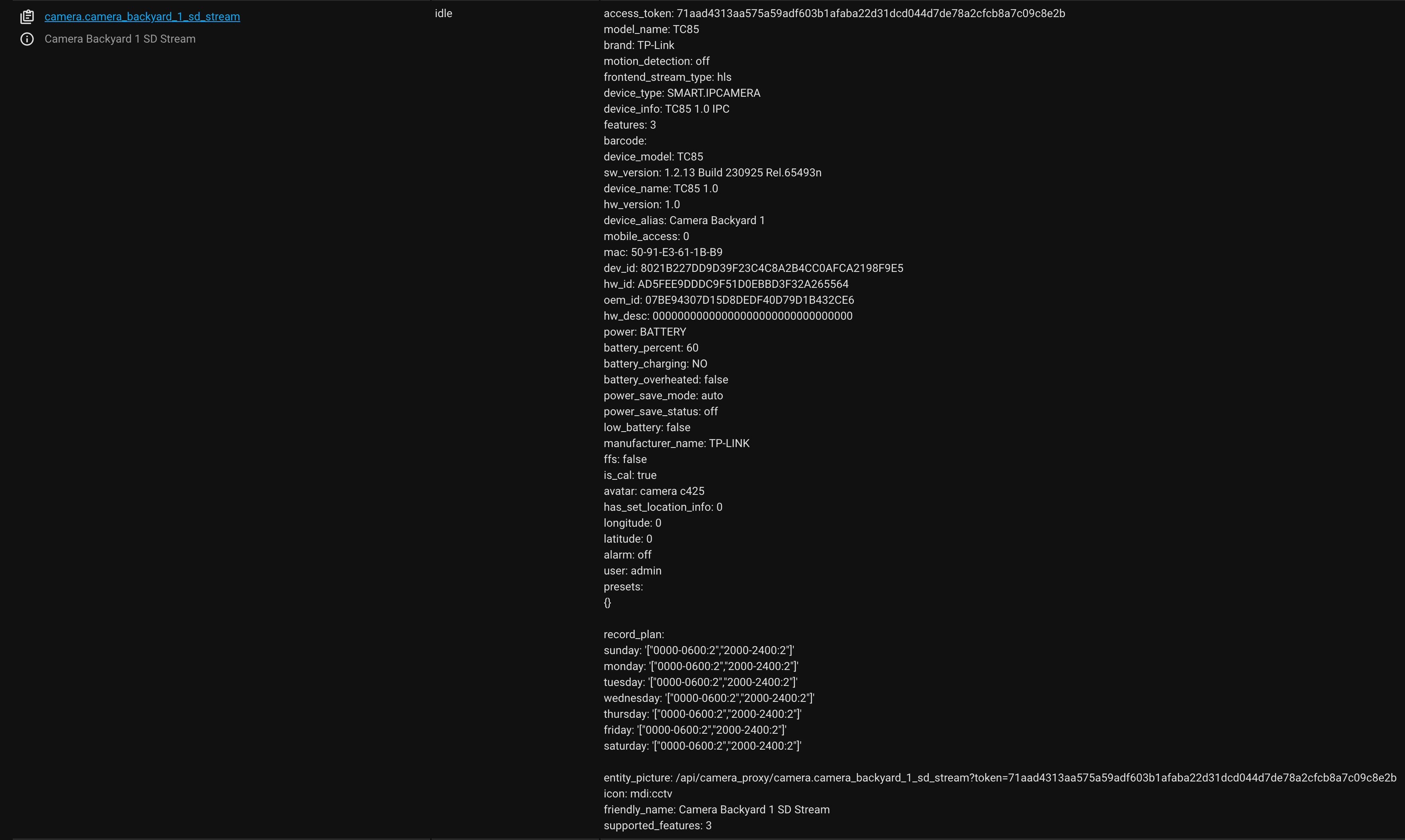 Feature Request: Battery Optimization · Issue #457 · JurajNyiri/HomeAssistant-Tapo-Control · GitHub