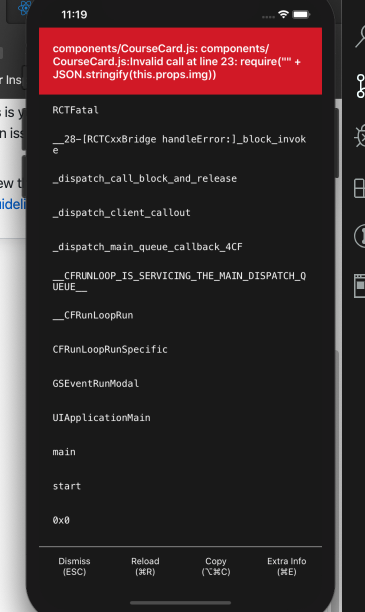Image Prop In Card Wont Accept A Variable · Issue 2157 · React Native Elementsreact Native