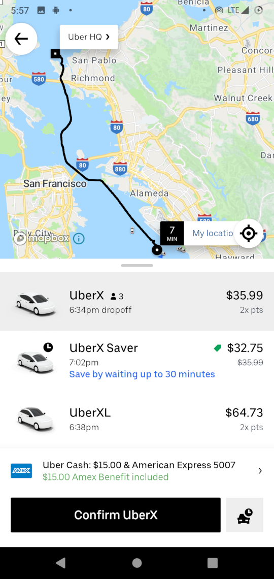 [com.ubercab] Incorrect map bounds when viewing the route in Uber ...