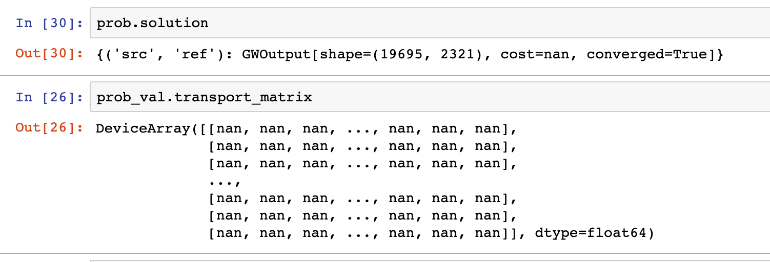 Converging on `convergence` · Issue #152 · theislab/moscot · GitHub