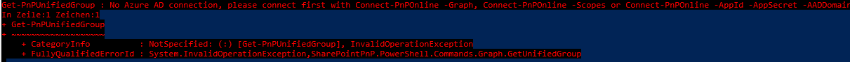 Cannot Connect Via Graph To German Cloud · Issue 2158 · Pnppnp Powershell · Github