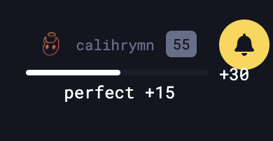 Post-Test XP counter interfering with "Dots" theme · Issue #3523 ...