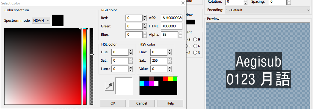 Add better SSA styles editor color selector · Issue #6016 ...