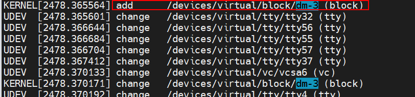 After a large number of udevadm triggers, add uevent from lvcreate is missing. · Issue #25464 ...