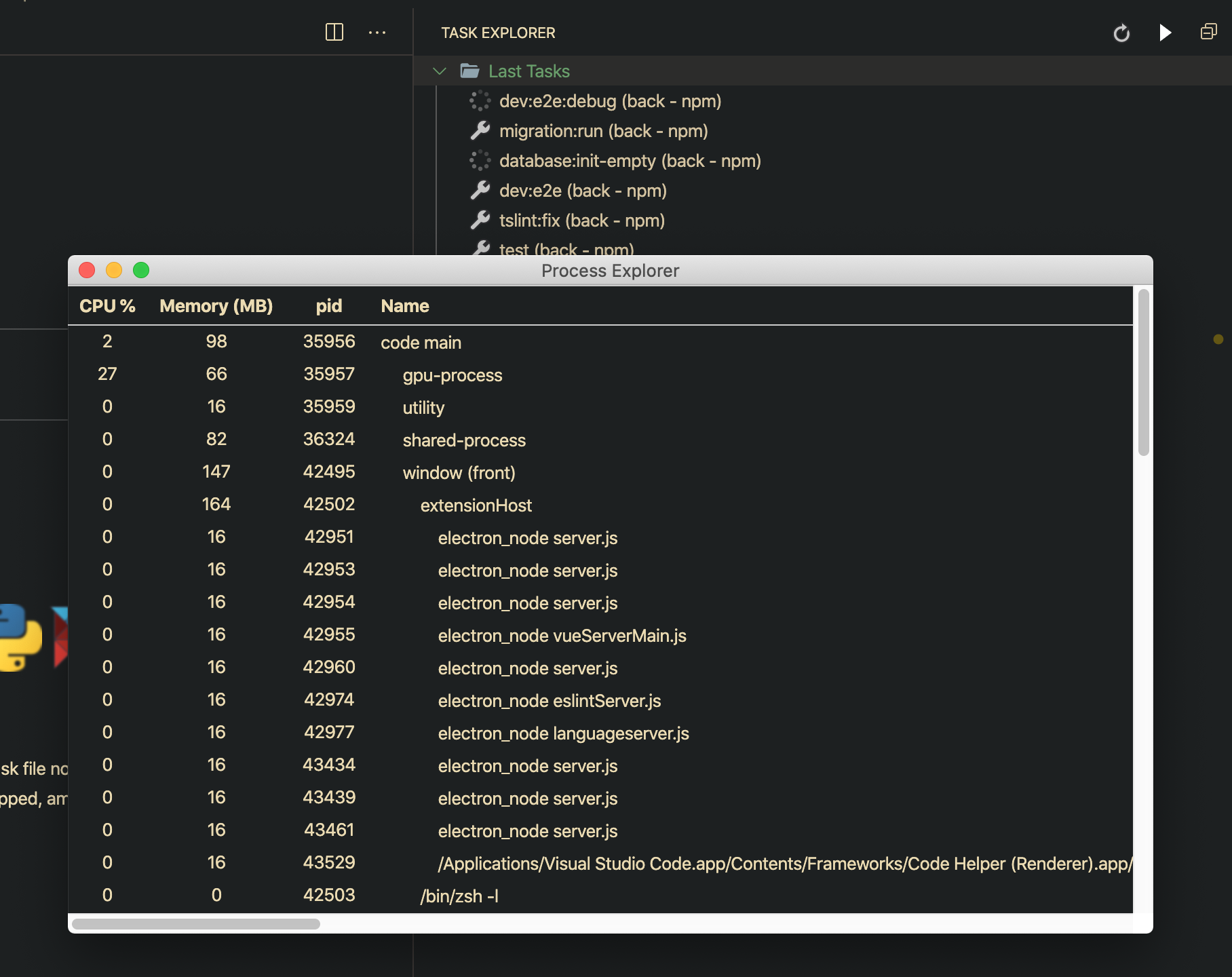 Code Helper (GPU) High CPU Usage · Issue #93 · spmeesseman/vscode-taskexplorer · GitHub