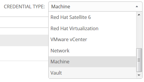 Credential type : hashicorp vault doesn't appears into job template configuration · Issue #5974 ...