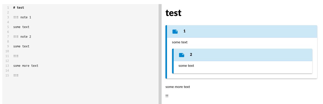 can admonitions be nested? · Issue #2537 · BoostIO/BoostNote-Legacy · GitHub
