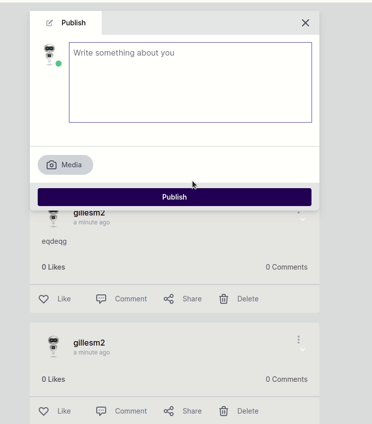 Flow - can publish post without content or with just spaces · Issue #376 · threefoldtech ...