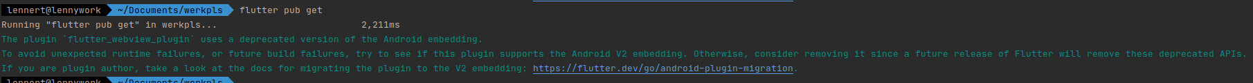v1.0.2: can't run flutter pub get since webview plugin migration · Issue #2 · shuftipro/Flutter ...