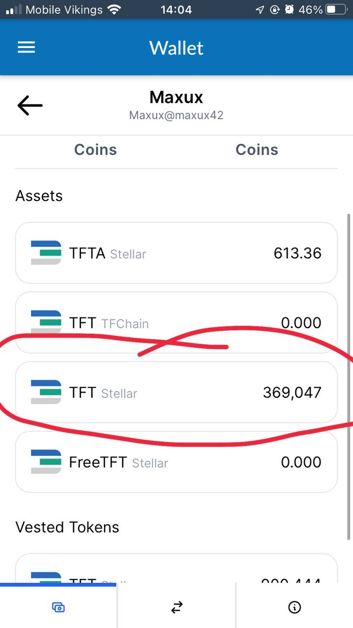 User can only select TFTA to send tokens · Issue #100 · threefoldtech/threefold_connect_wallet ...