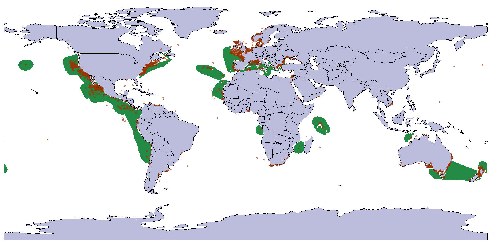 GitHub - 8Ginette8/gbif.range: An R package to generate species range maps based on ecoregions ...
