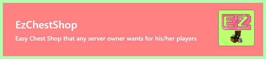 GitHub - ItzAmirreza/EzChestShop: Ez Chest Shop plugin source code available on spigotmc.org