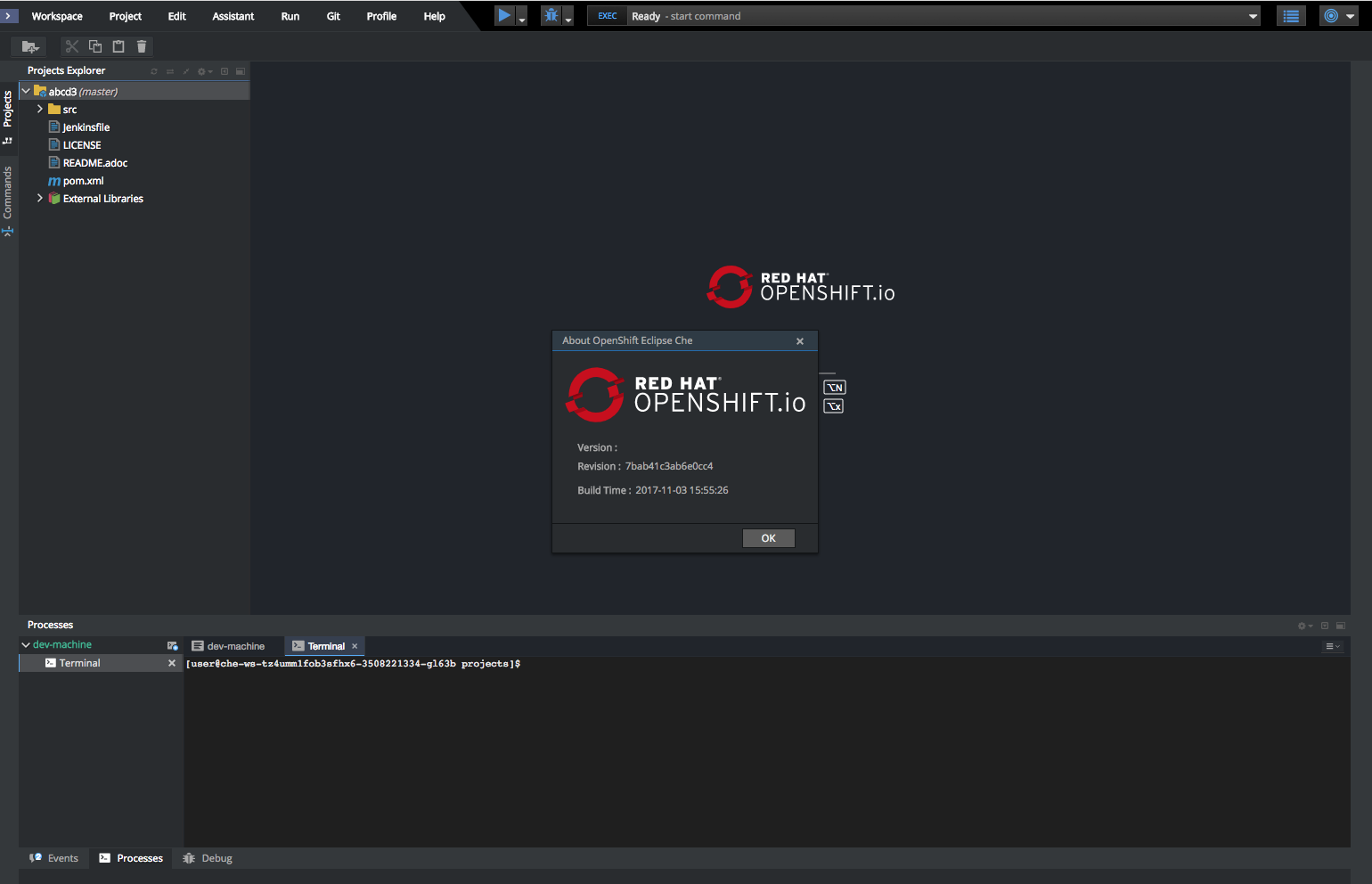 Che pod is not able to run after env reset · Issue #1290 · openshiftio/openshift.io · GitHub
