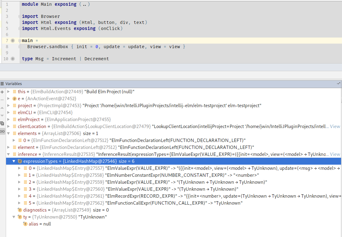 Retrieve Compiler Output Color Information · Issue 83 · Intellij Elmintellij Elm · Github