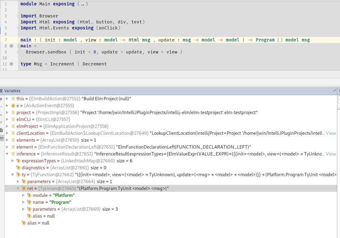 Retrieve Compiler Output Color Information · Issue 83 · Intellij Elmintellij Elm · Github