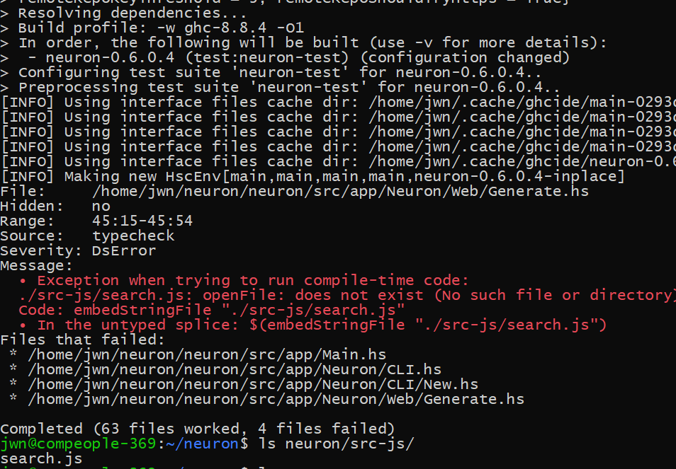VSCode with ghcide fails in WSL2 · Issue #322 · srid/neuron · GitHub