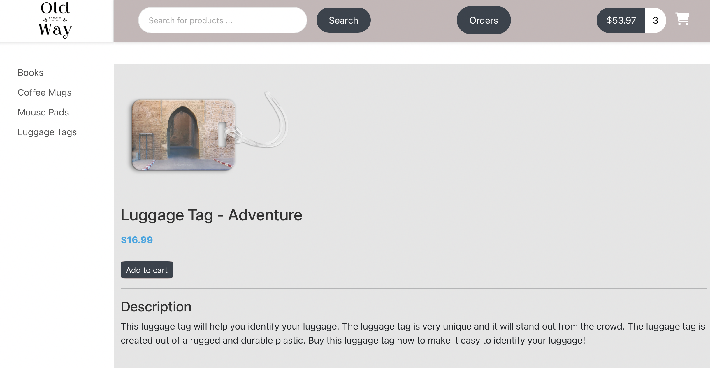 GitHub - barisonen/OldWay-ECommerce