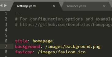 local image Background · gethomepage homepage · Discussion #330 · GitHub