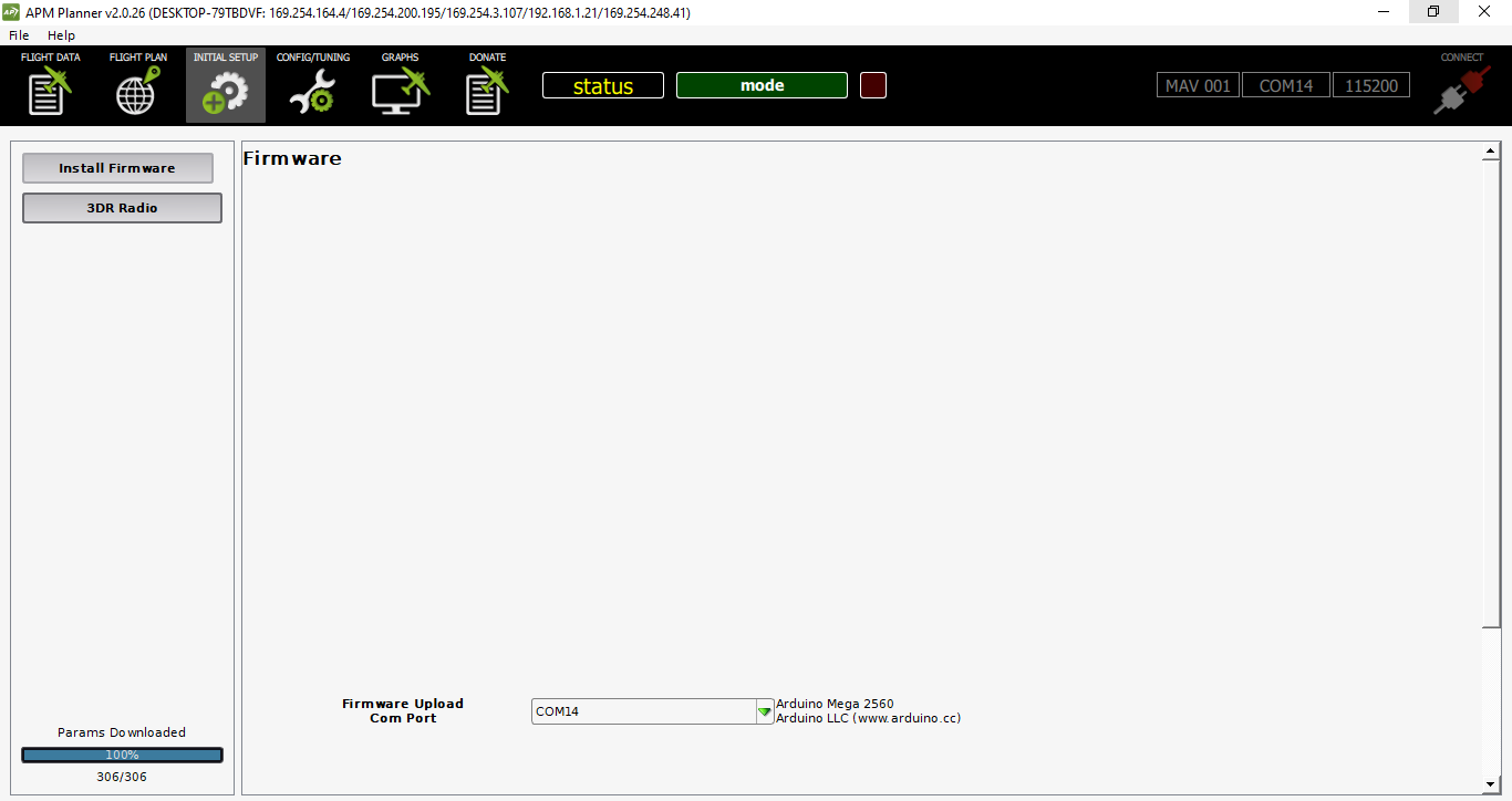 APM Planner 2 does not show firmwares · Issue #1277 · ArduPilot/apm ...