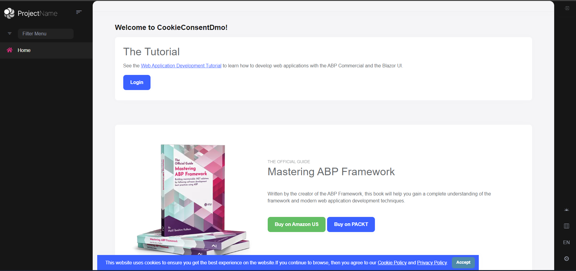 Localization of cookie Accept message · Issue #14417 · abpframework/abp · GitHub