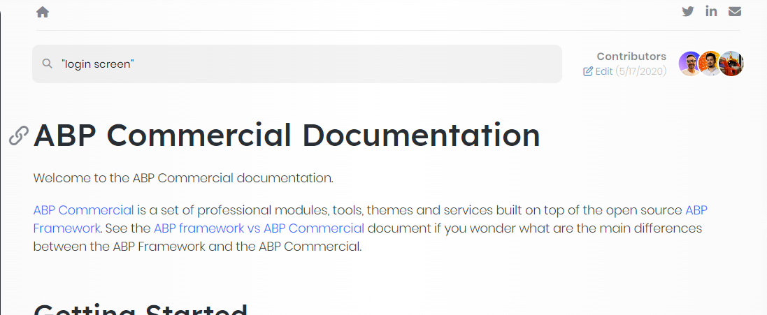 Docs: Support exact match in search · Issue #17172 · abpframework/abp · GitHub