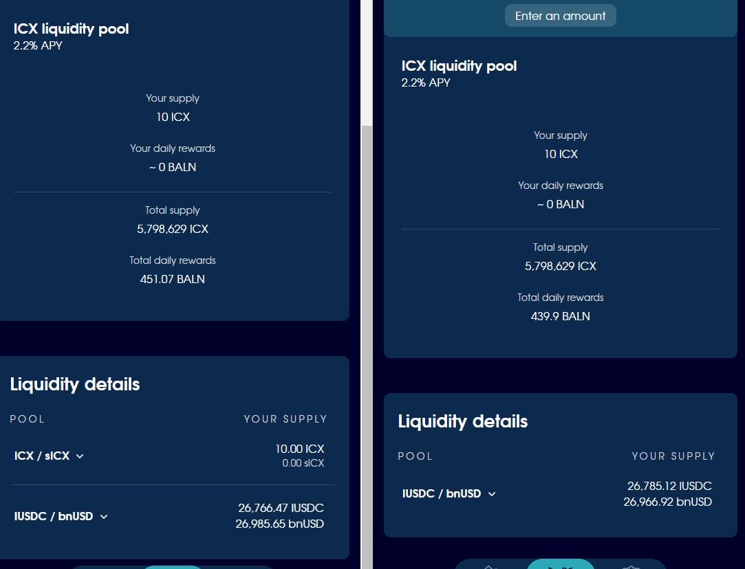 Bug: ICX only pool disappears from liquidity details · Issue #1034 ...