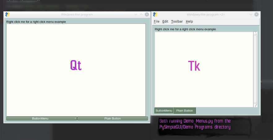 [Bug] My problem is there seems to be an issue in Qt making a menu bar ...