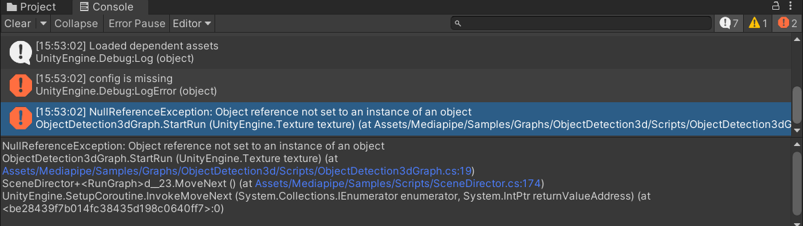 CPU config file is missing in ObjectDetection3d/Resources · Issue #289 · homuler ...