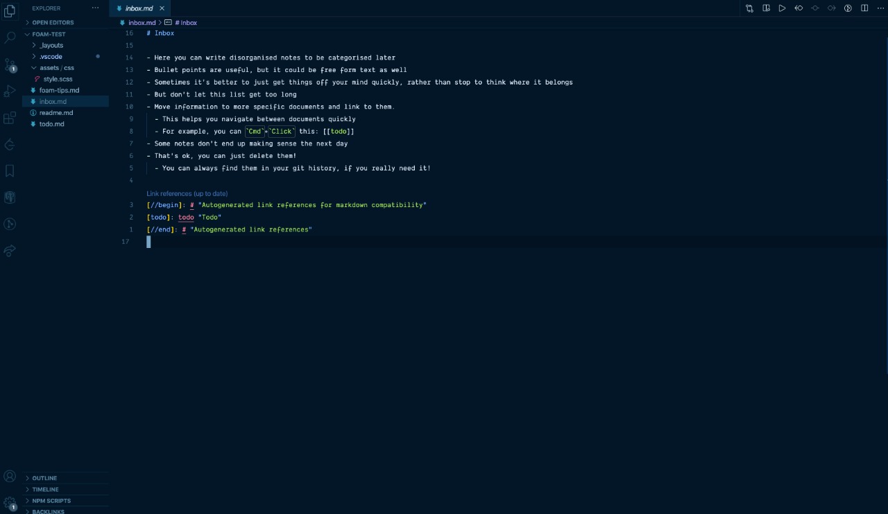 How to load GUI graph window in a workspace. · Issue #233 · foambubble/foam · GitHub