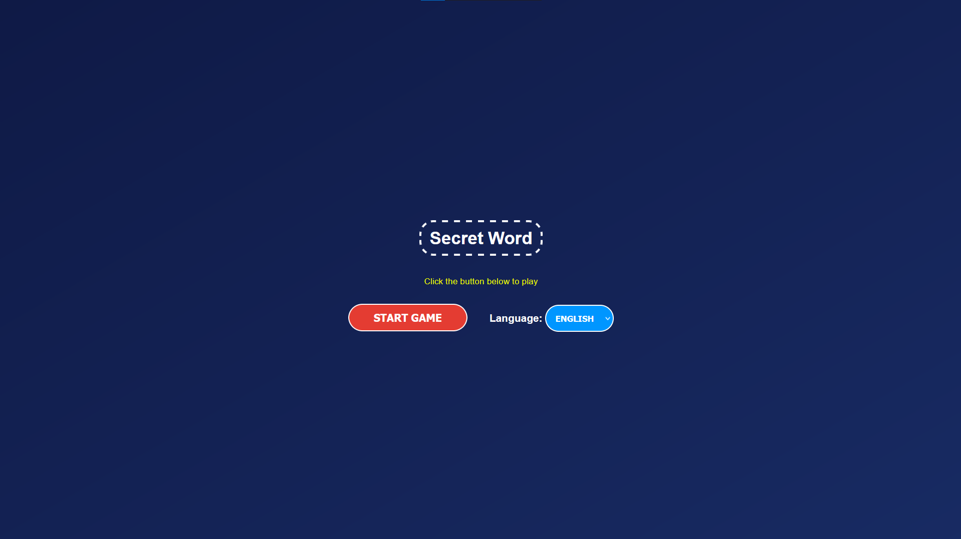 GitHub - felype-carvalho/secret-word: A word web game developed in React.