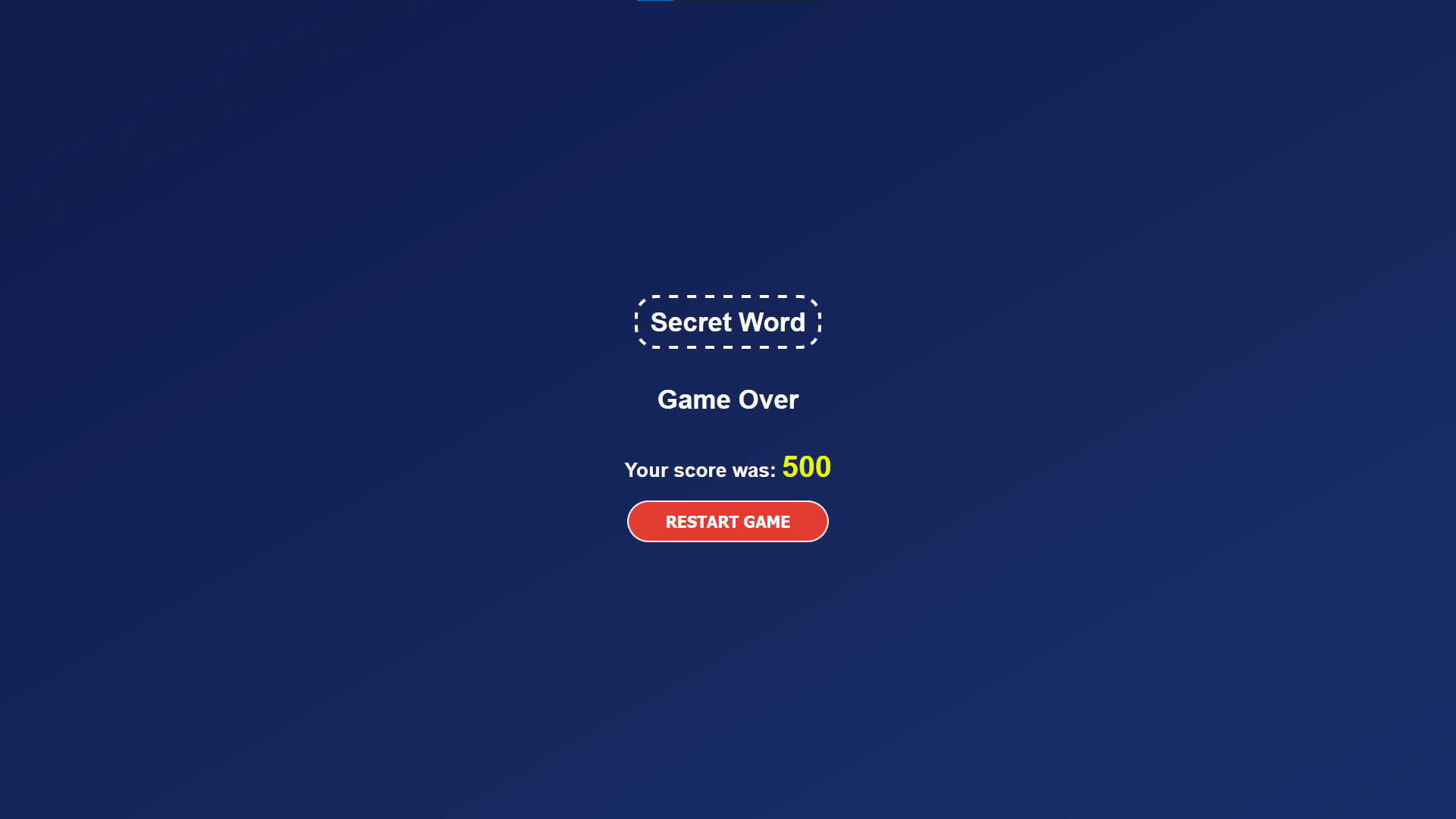 GitHub - felype-carvalho/secret-word: A word web game developed in React.