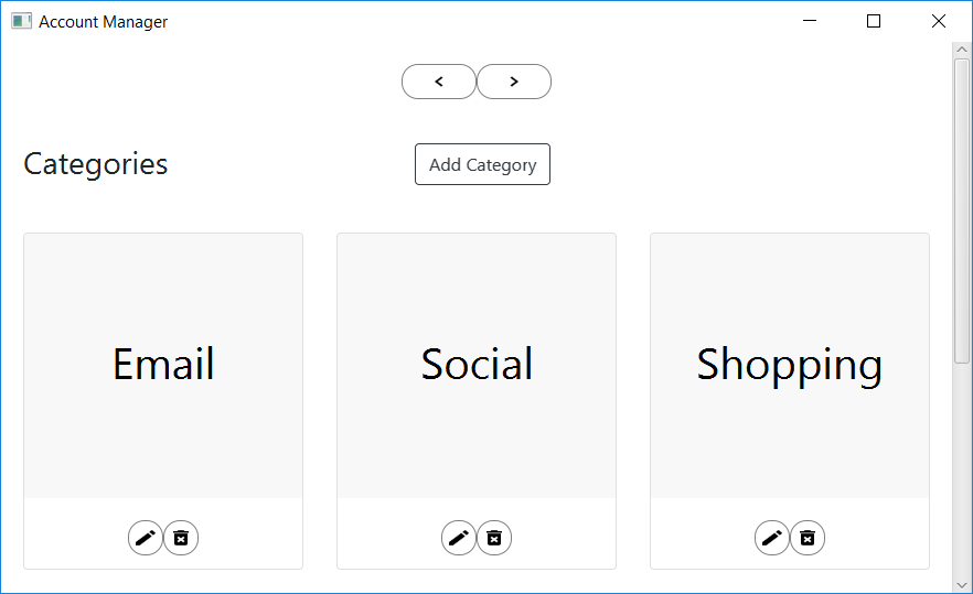 GitHub - christianromarserad/AccountManager: Desktop application that manages login accounts
