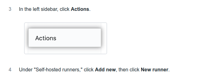 Self Hosted Runners Missing Step · Issue 6160 · Githubdocs · Github