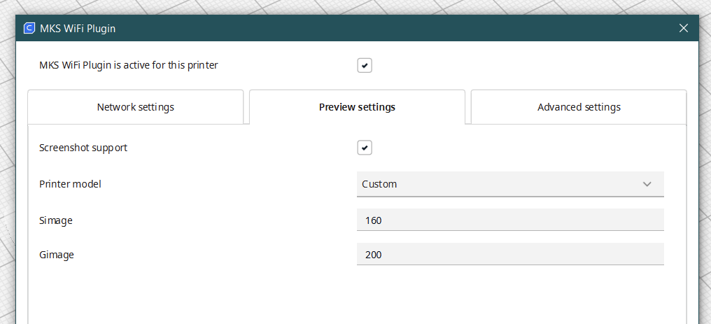 No preview on Elegoo Neptune 3 Pro · Issue #365 · PrintMakerLab/mks-wifi-plugin · GitHub