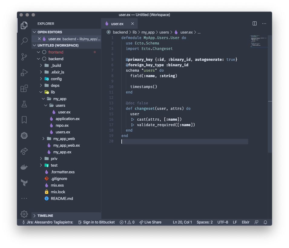 Inconsistent formatting when opening multiple projects · Issue #69 · elixir-lsp/vscode-elixir-ls ...