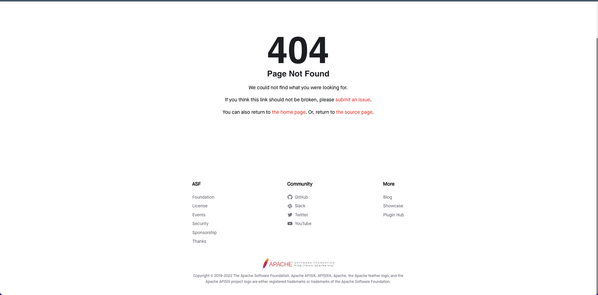 [Site]: Can not access to two important link · Issue #1197 · apache/apisix-website · GitHub
