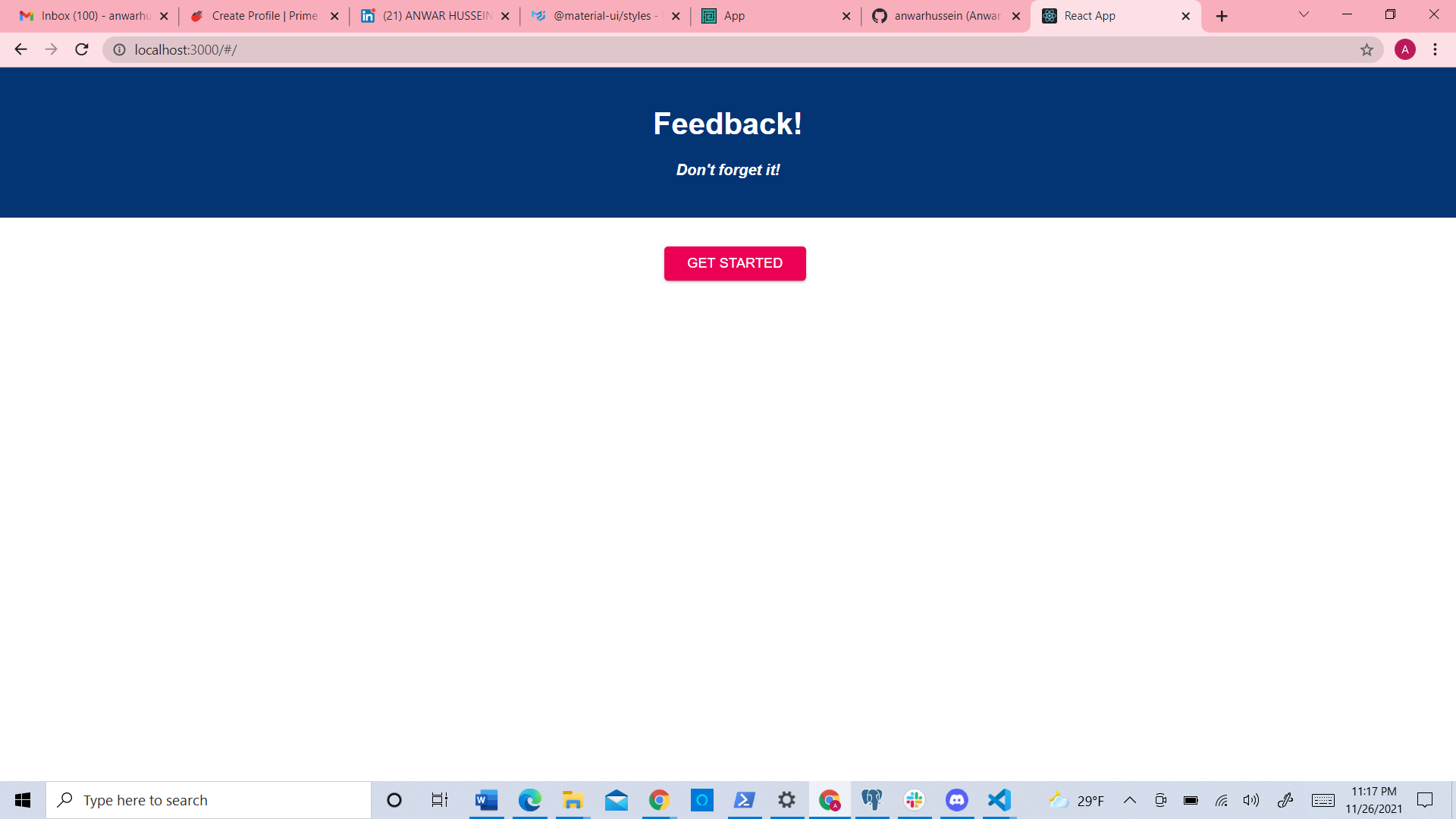 GitHub - anwarhussein/weekend-redux-feedback-loop