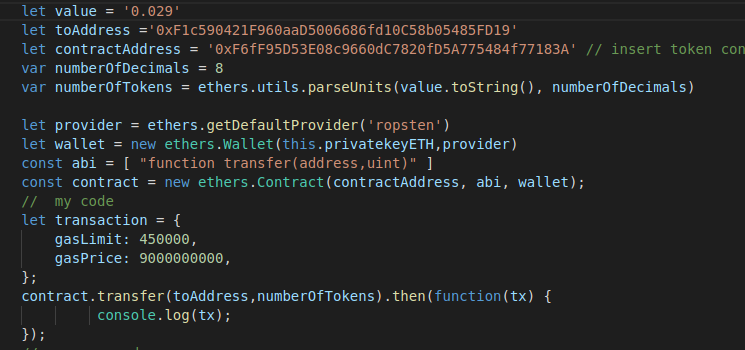How to set gas fee in caontract · Issue #783 · ethers-io/ethers.js · GitHub