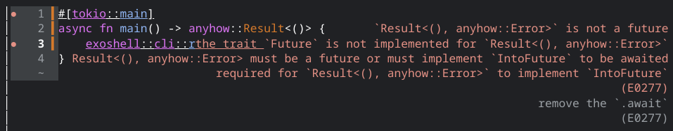 LSP error message obscures my code. · Issue #7015 · helix-editor/helix · GitHub